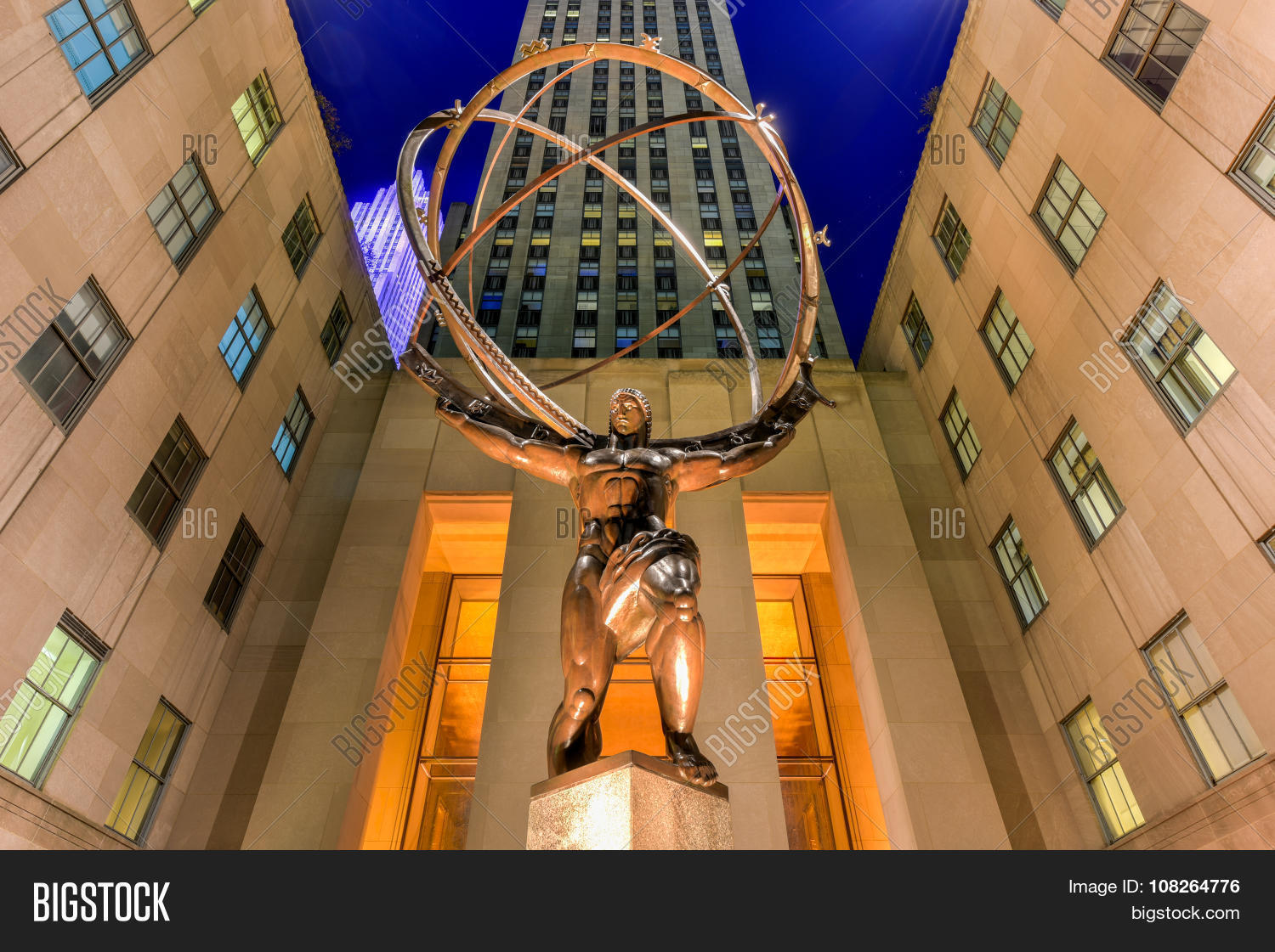Atlas Statue - Image & Photo (Free Trial) | Bigstock