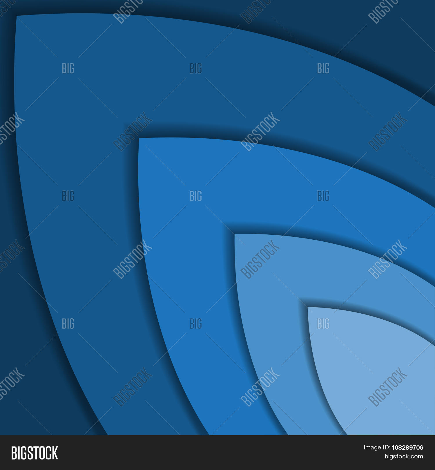 Abstract Blue 3D Vector & Photo (Free Trial) | Bigstock