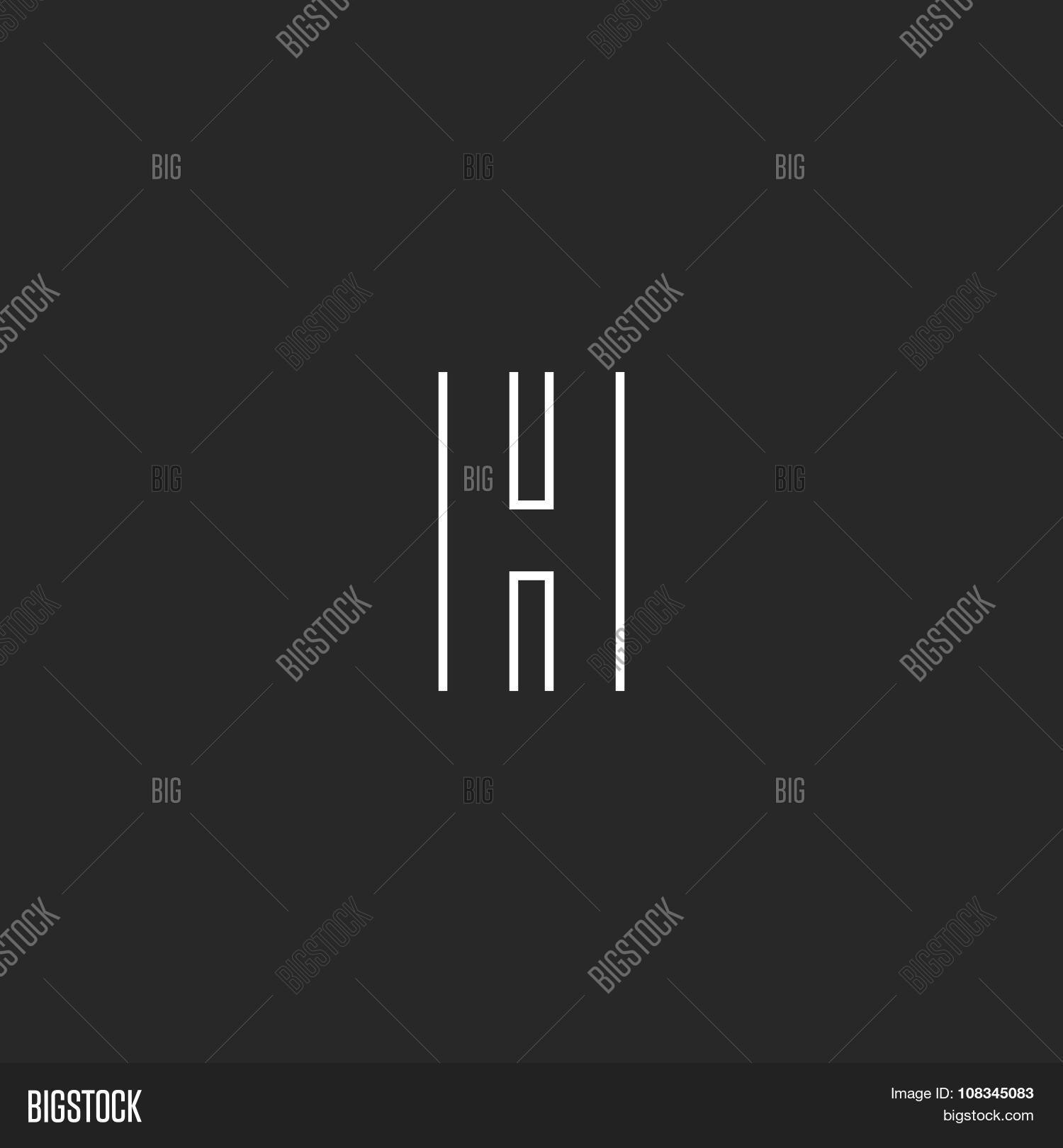 Letter H Logo Vector & Photo (Free Trial) | Bigstock