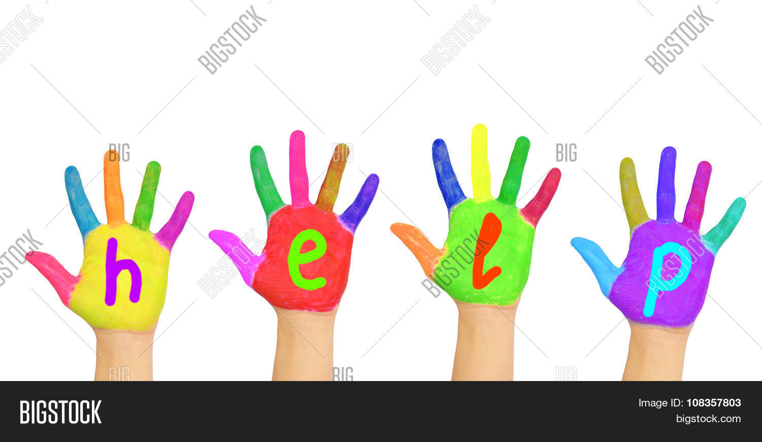 Word "help" Written On Image & Photo (Free Trial) | Bigstock