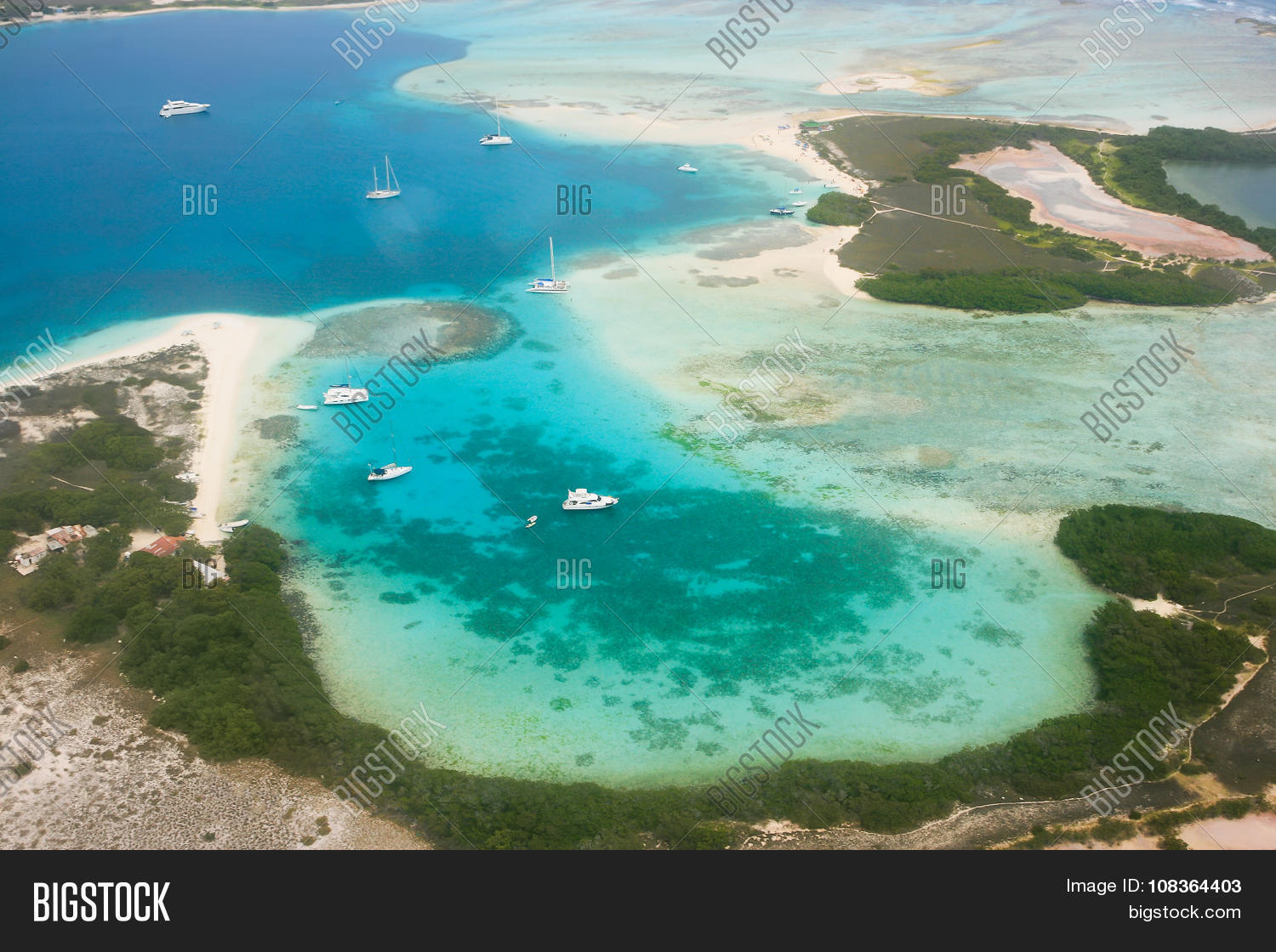 Tropical Island Above Image & Photo (Free Trial) | Bigstock