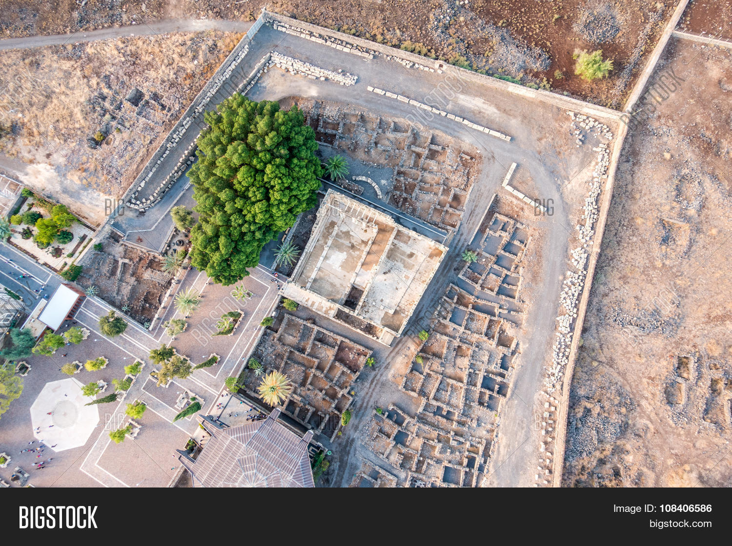 Aerial View Capernaum Image & Photo (Free Trial) | Bigstock
