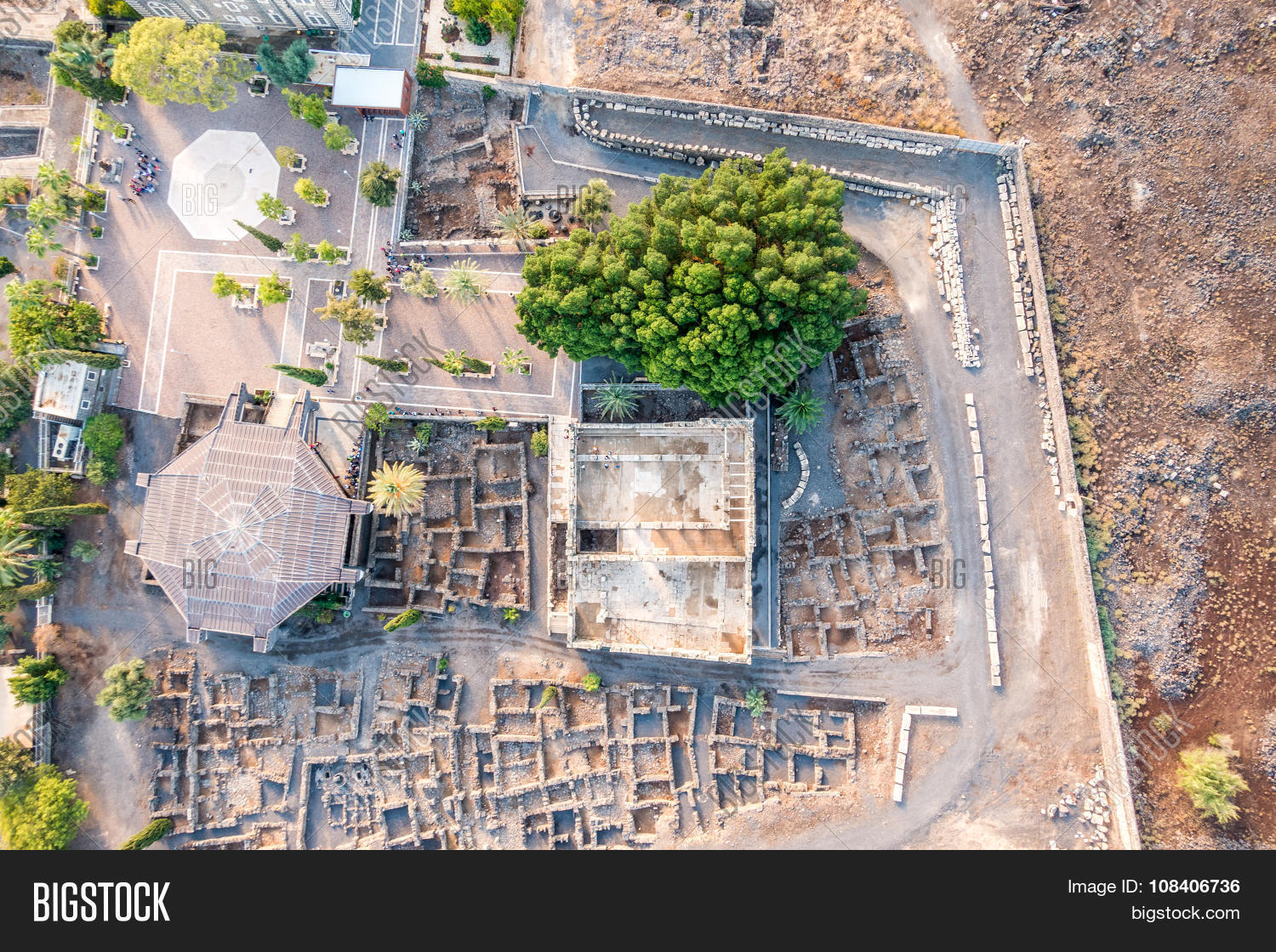 Aerial View Capernaum Image & Photo (Free Trial) | Bigstock
