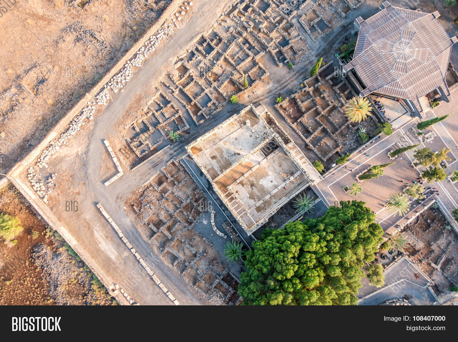 Aerial View Capernaum Image & Photo (Free Trial) | Bigstock