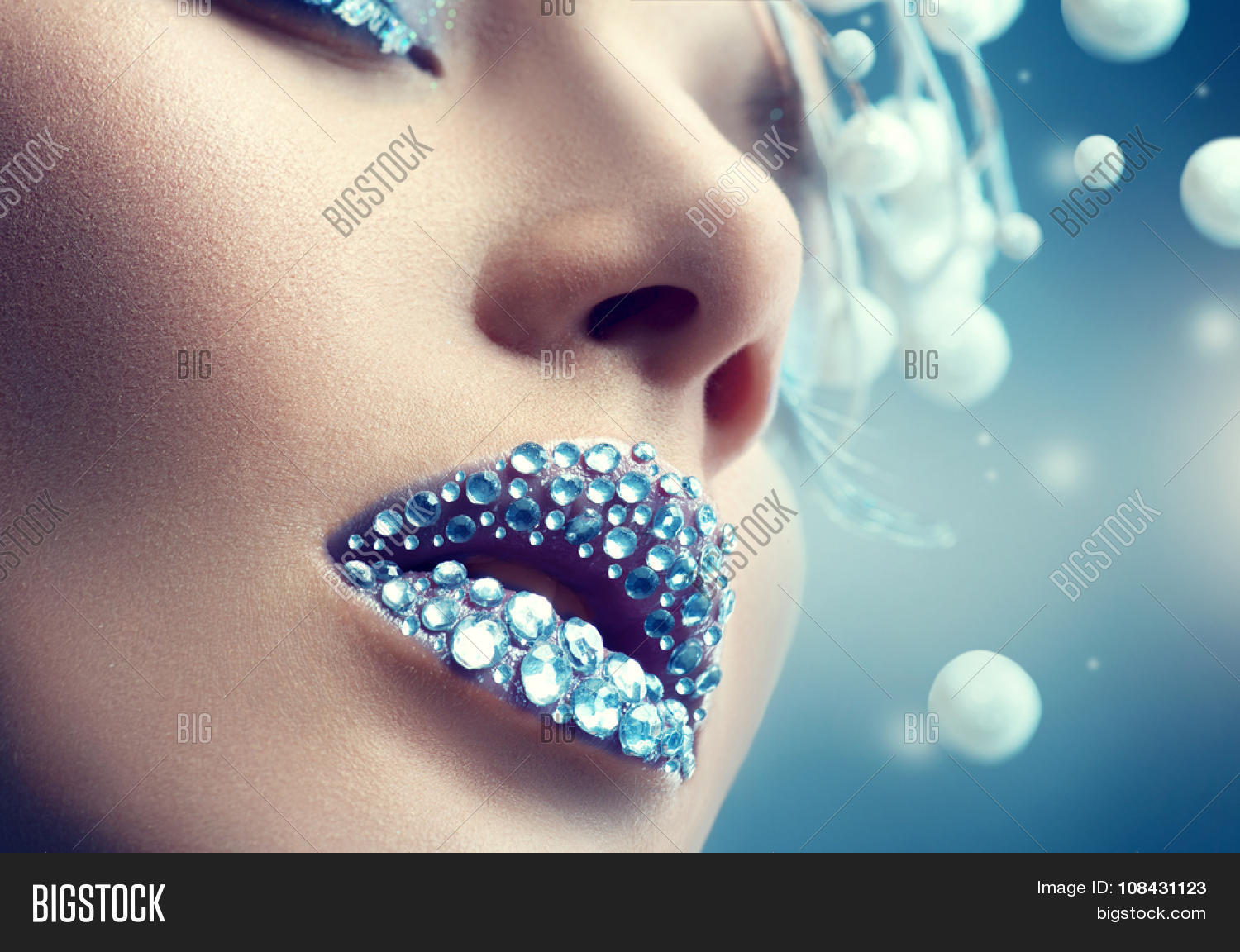 Winter Christmas Lips Image & Photo (Free Trial) | Bigstock