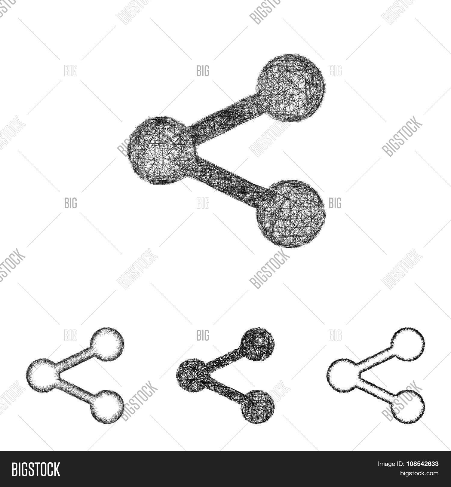 Share Icon Set - Vector & Photo (Free Trial) | Bigstock