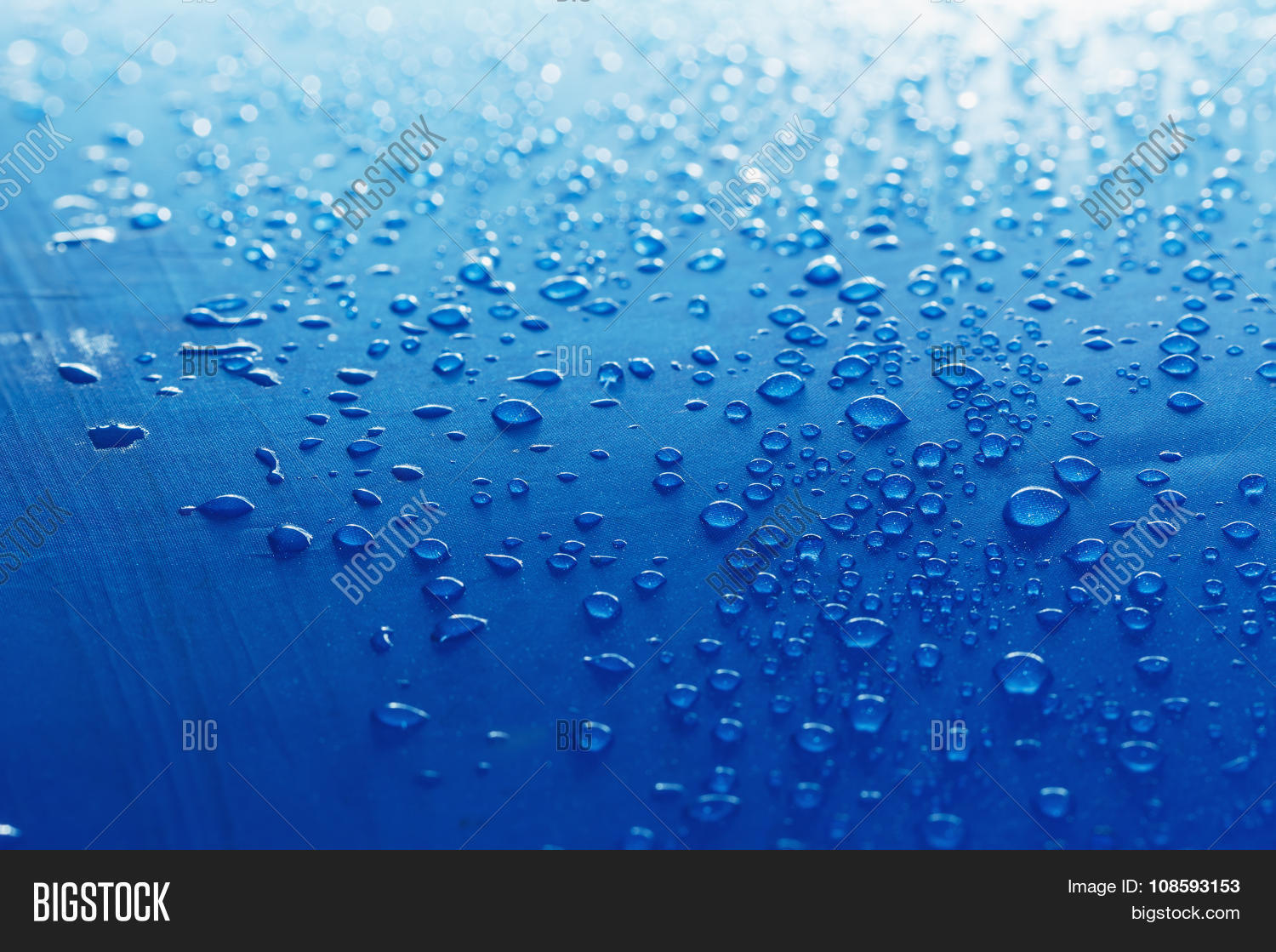 Rain Water Droplets On Image & Photo (Free Trial) | Bigstock