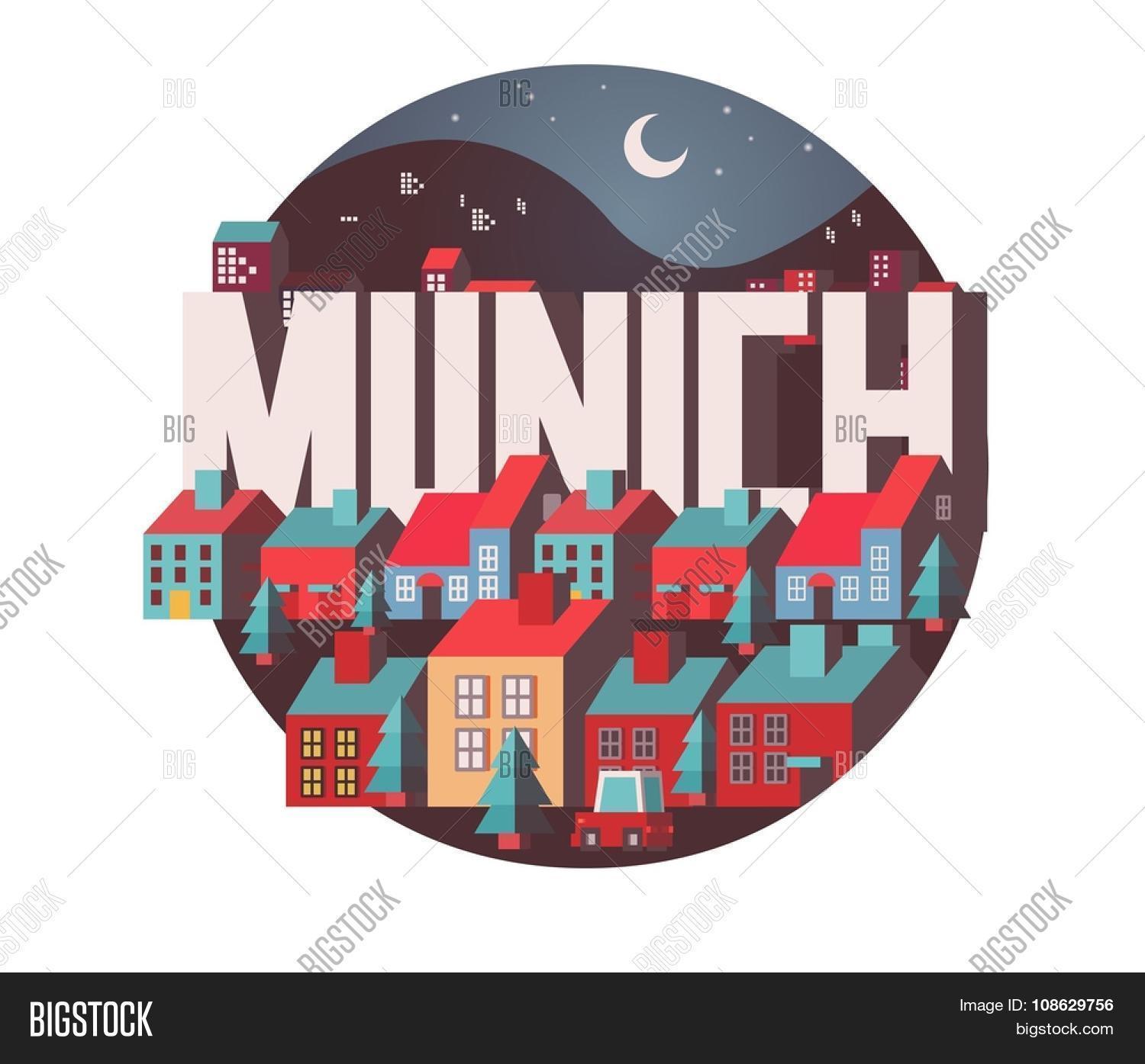 Munich City Beautiful Vector & Photo (Free Trial) | Bigstock