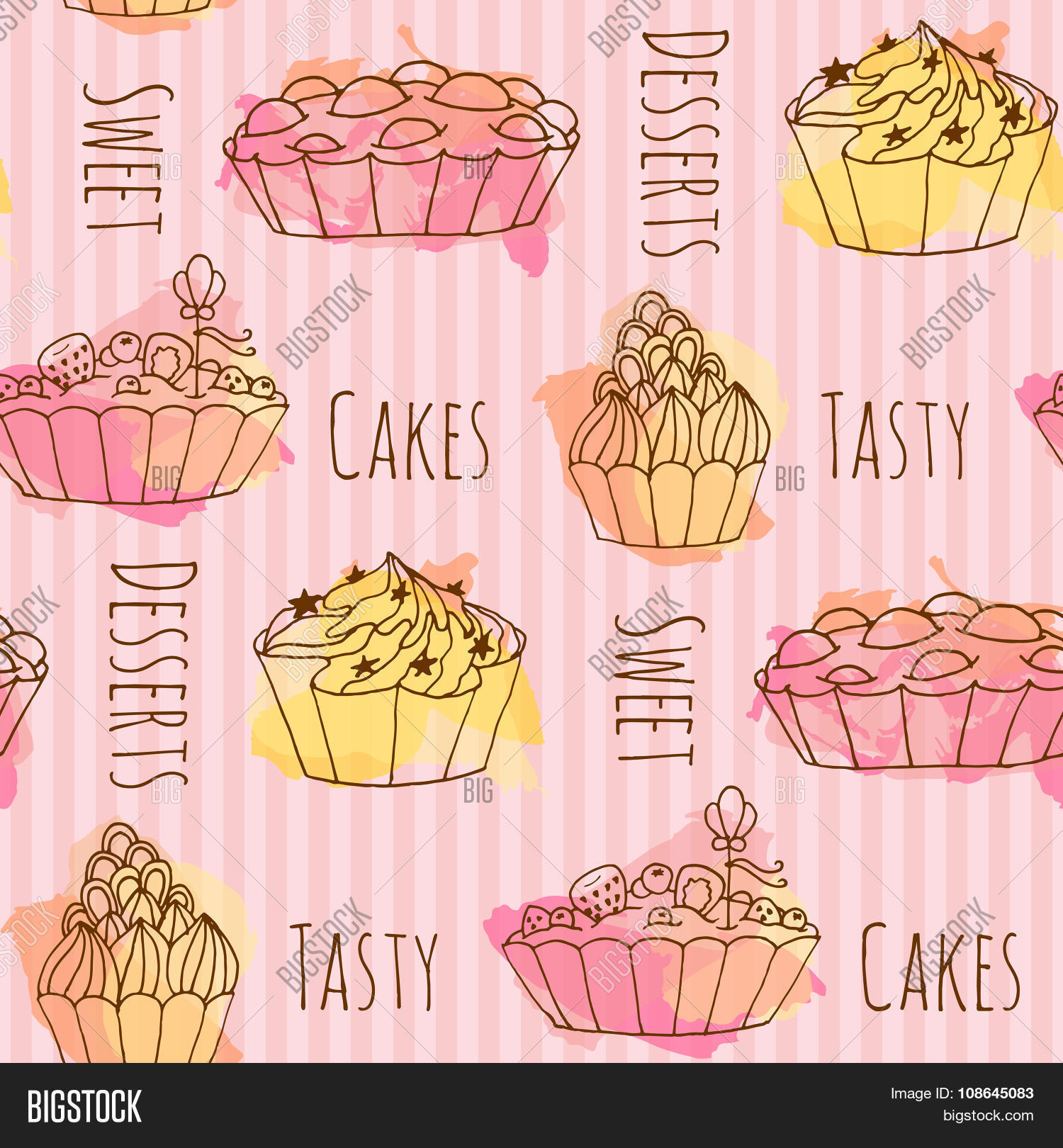 Vector Cake Vector & Photo (Free Trial) | Bigstock