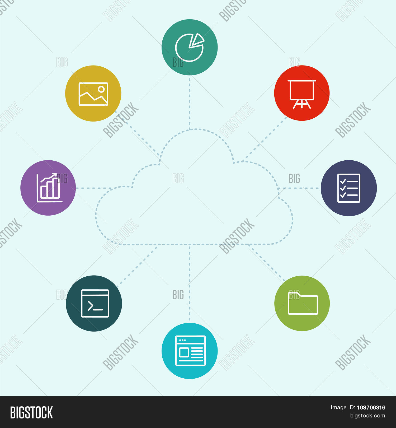 Sharing Working Files Vector & Photo (Free Trial) | Bigstock