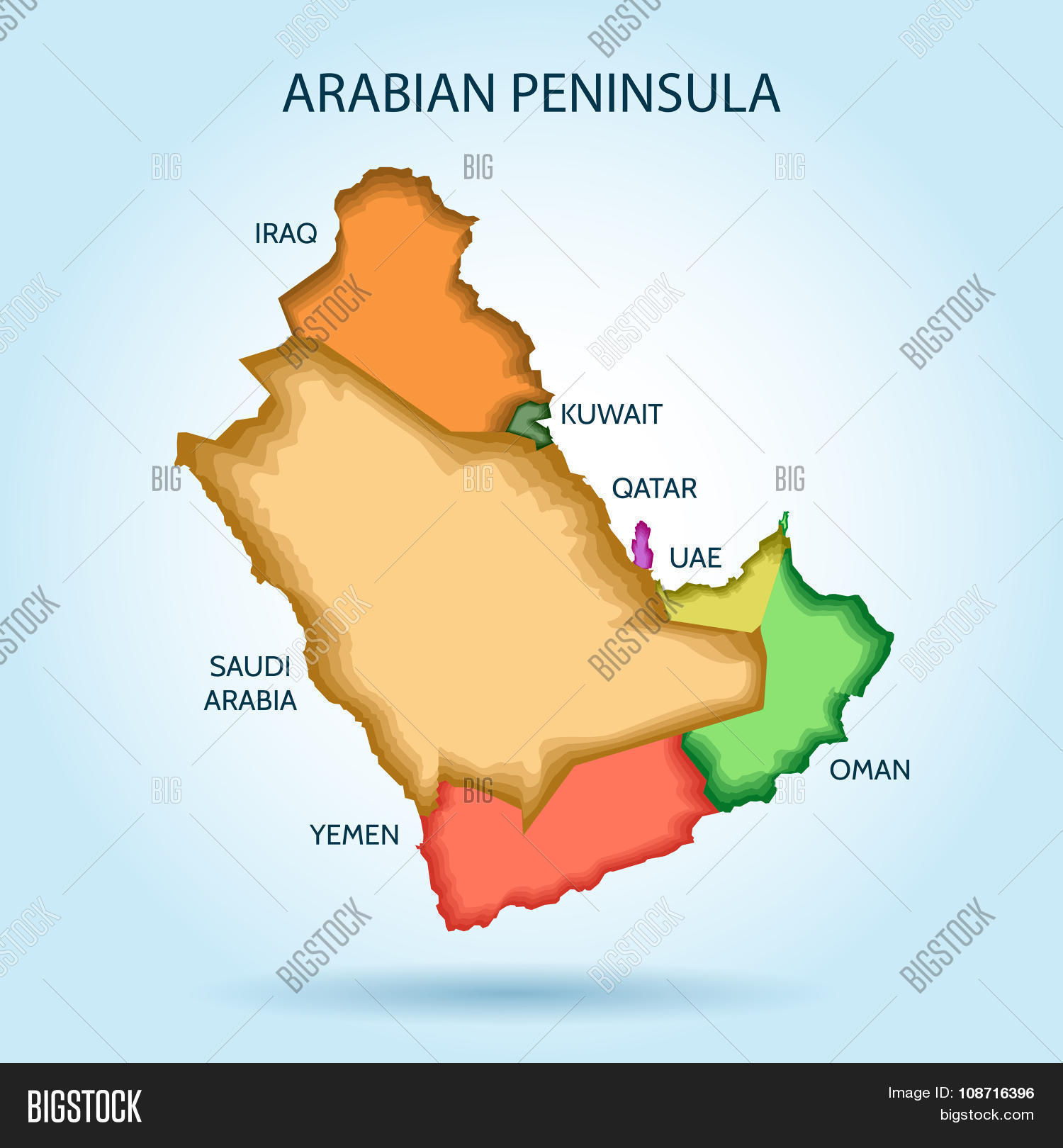 Vetor e foto de Gulf (avaliação gratuita) | Bigstock