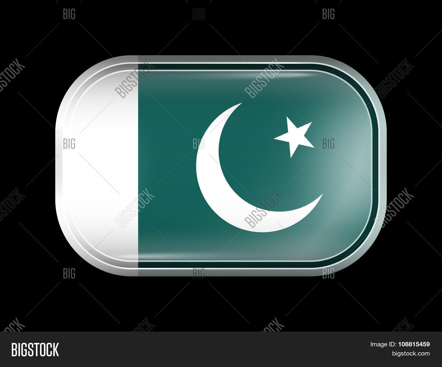 Flag Pakistan. Vector & Photo (Free Trial) | Bigstock