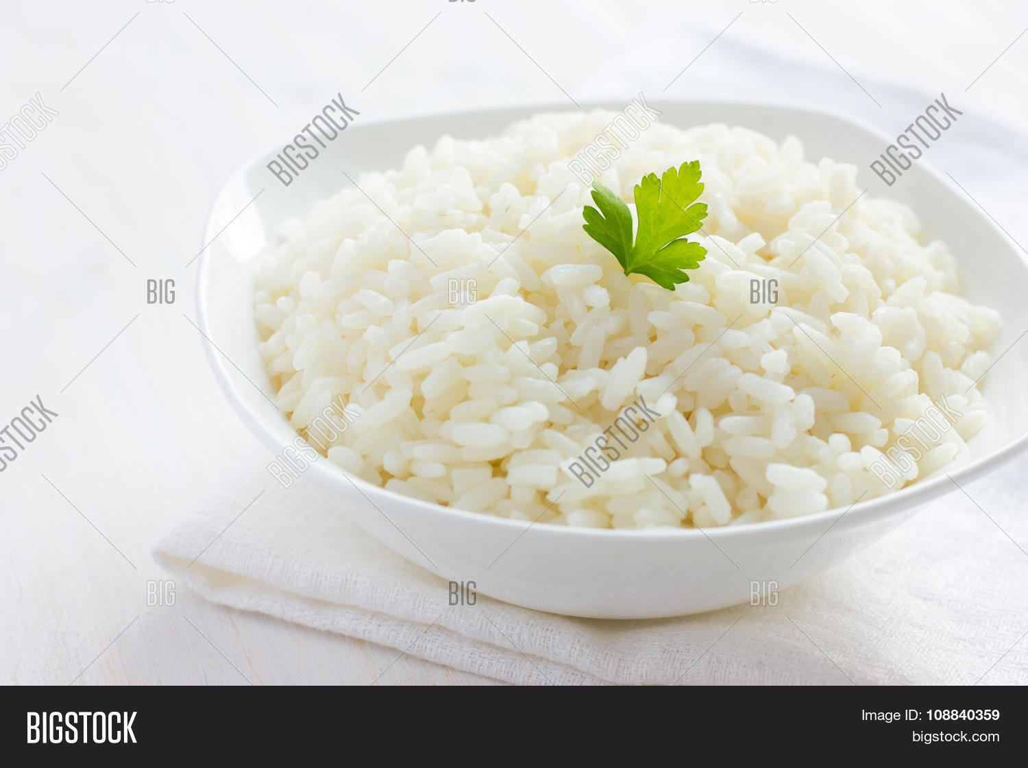 White Rice Bowl Image & Photo (Free Trial) | Bigstock