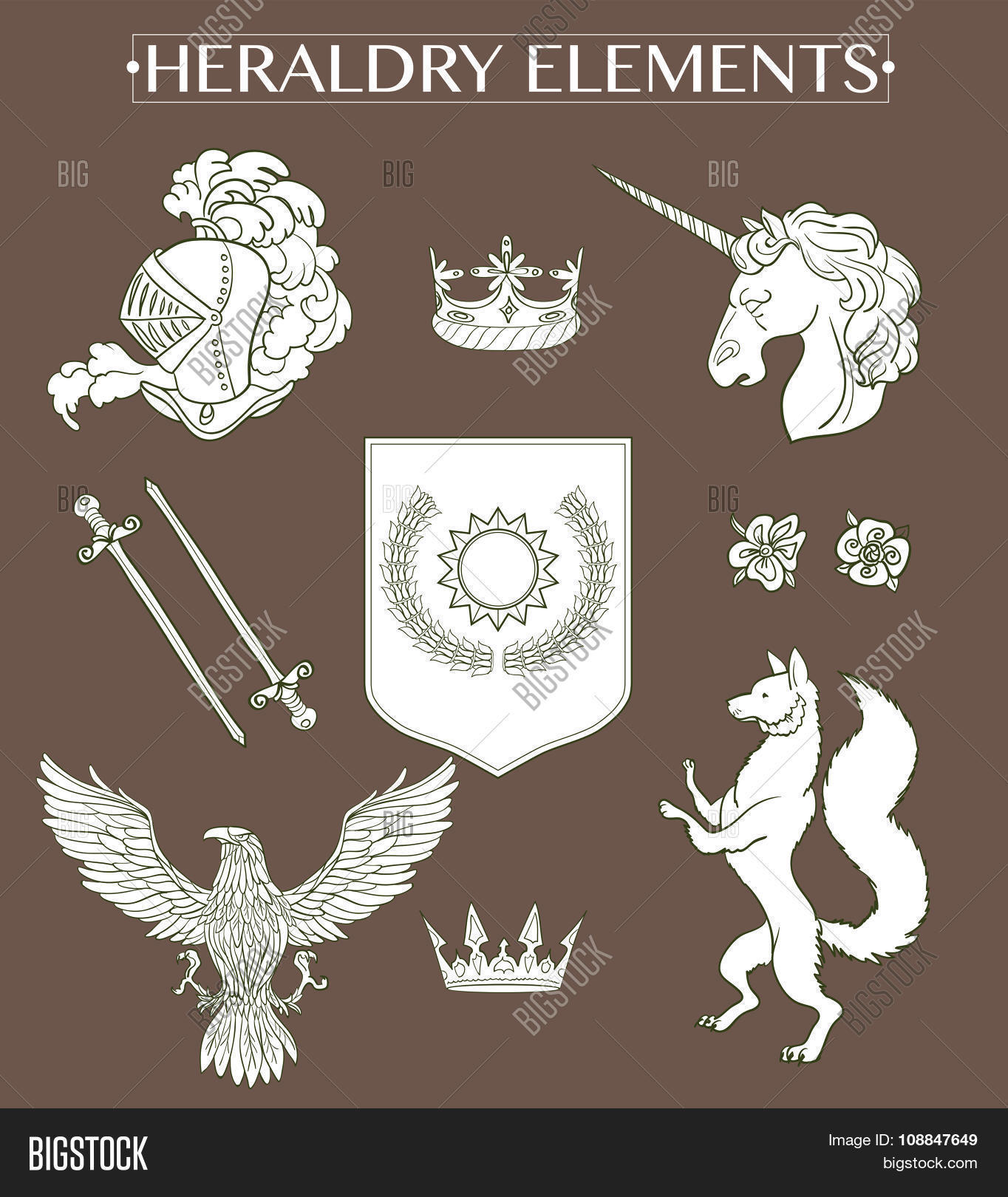 Vector Heraldry Vector & Photo (Free Trial) | Bigstock