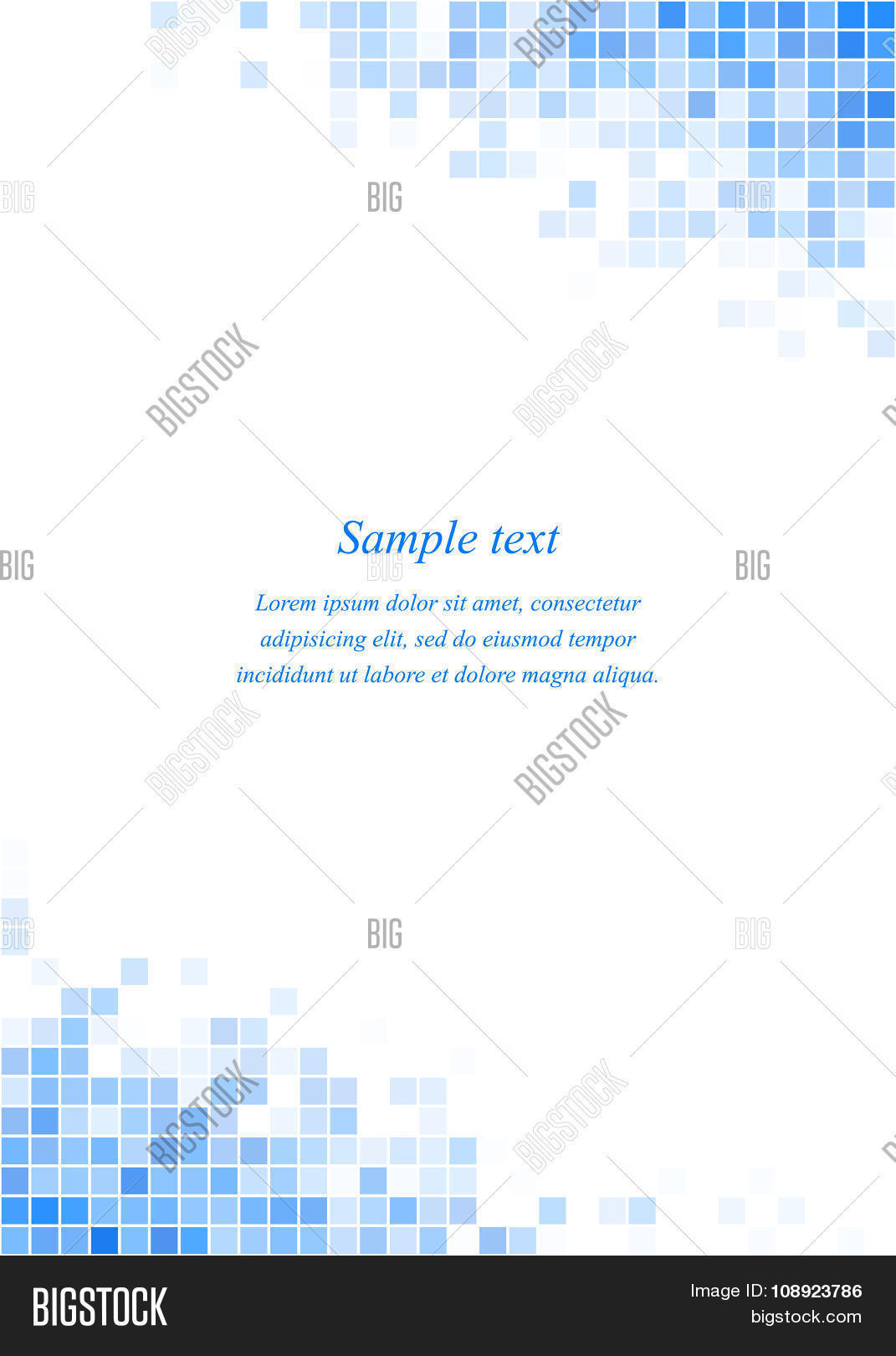 Blue Page Corner Vector & Photo (Free Trial) | Bigstock