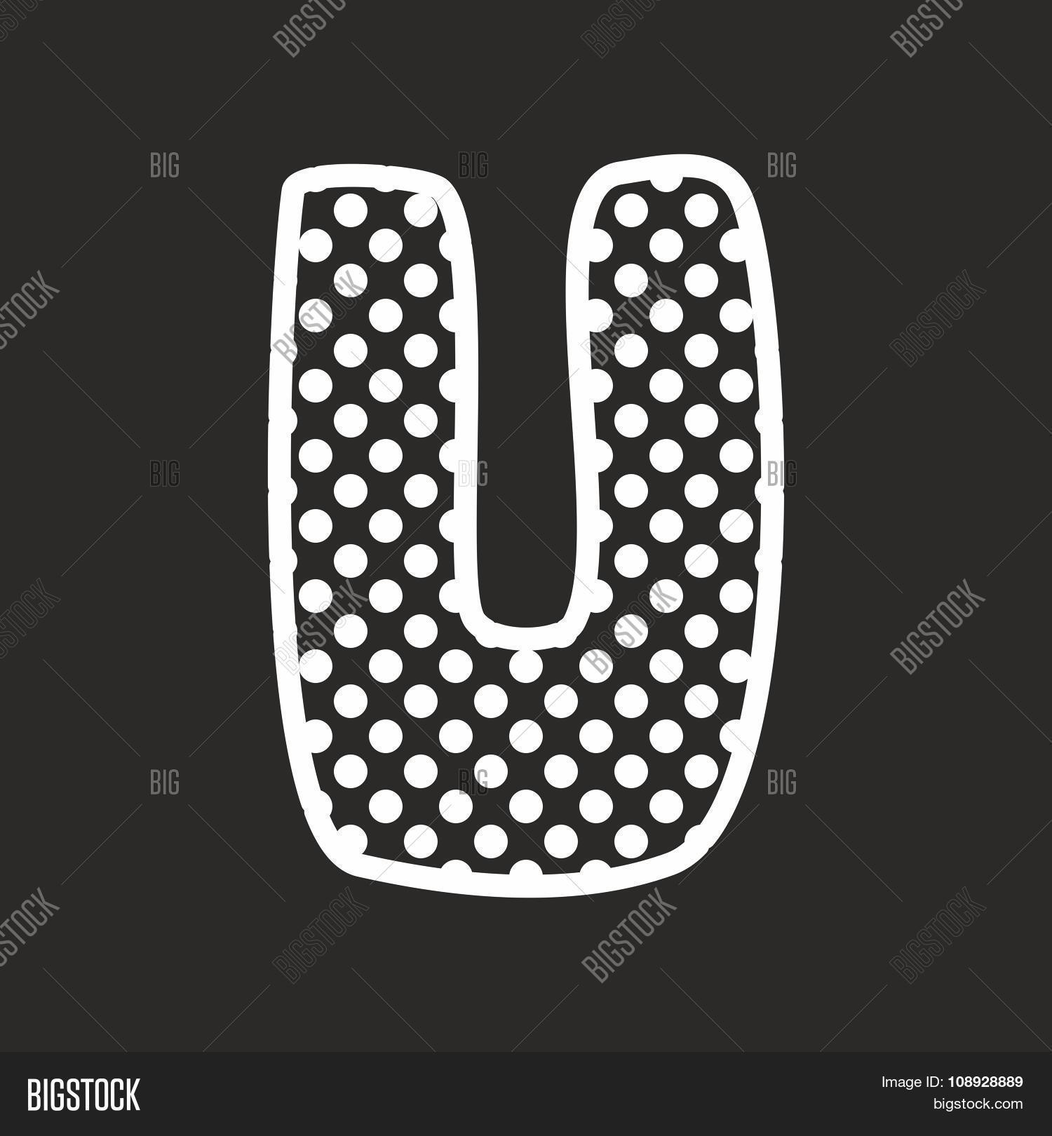 U Alphabet Vector Vector & Photo (Free Trial) | Bigstock