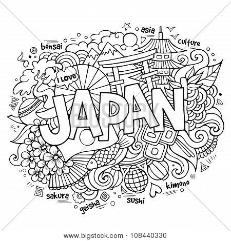Japan Hand Lettering Vector & Photo (Free Trial) | Bigstock