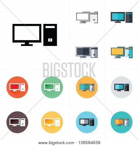 Vector Desktop Image & Photo (Free Trial) | Bigstock