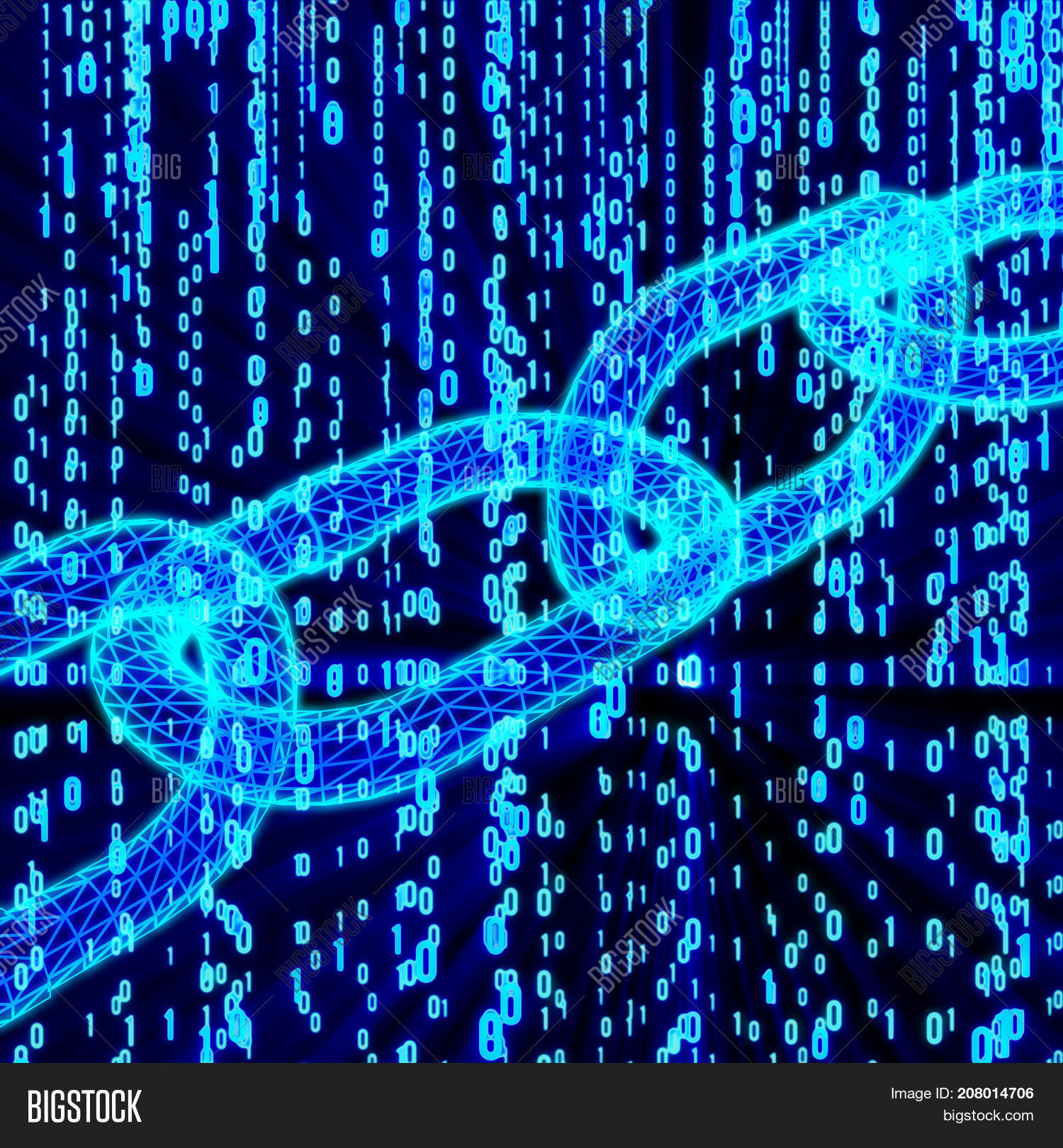 Imagen y foto Blockchain. Cripto (prueba gratis) | Bigstock