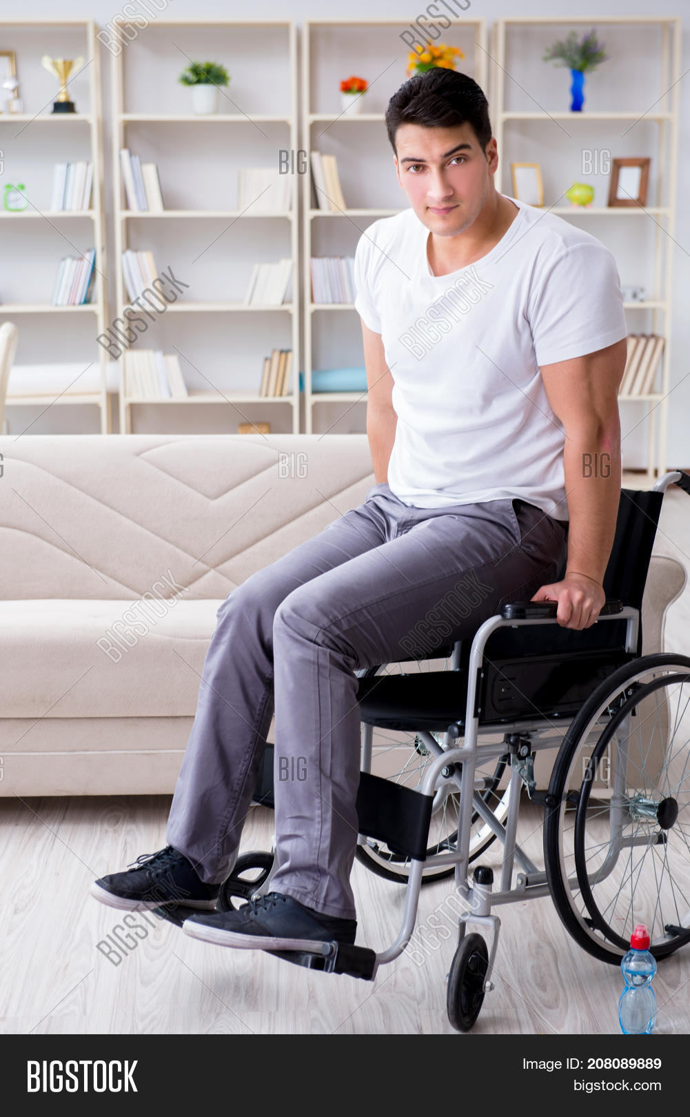 Disabled Man Image & Photo (Free Trial) | Bigstock