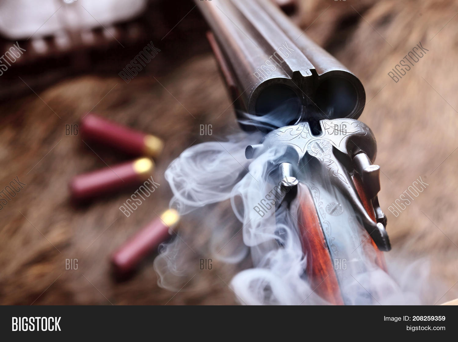 Smoke Hunting Double Image & Photo (Free Trial) | Bigstock