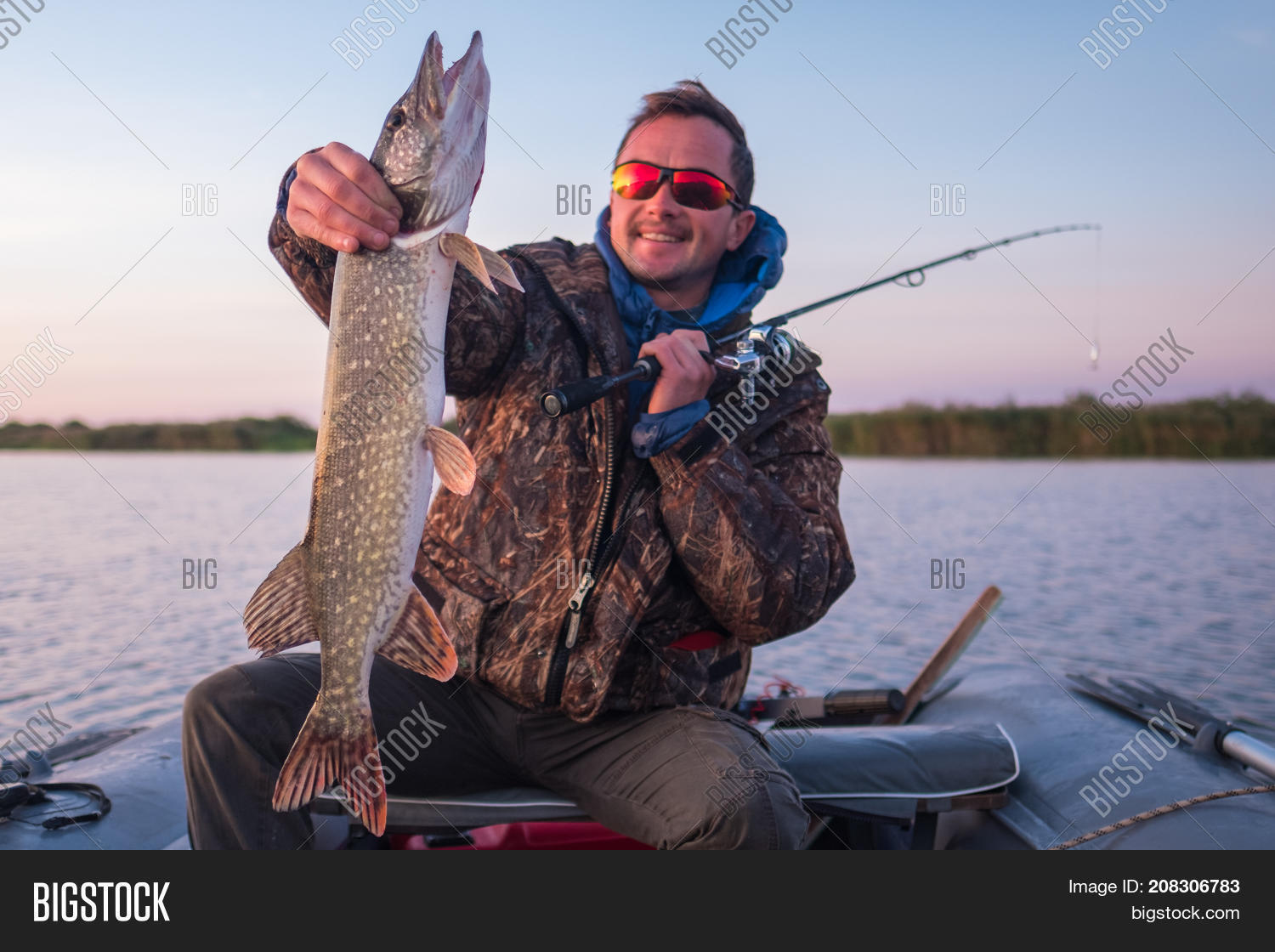 Happy Amateur Angler Image & Photo (Free Trial) | Bigstock