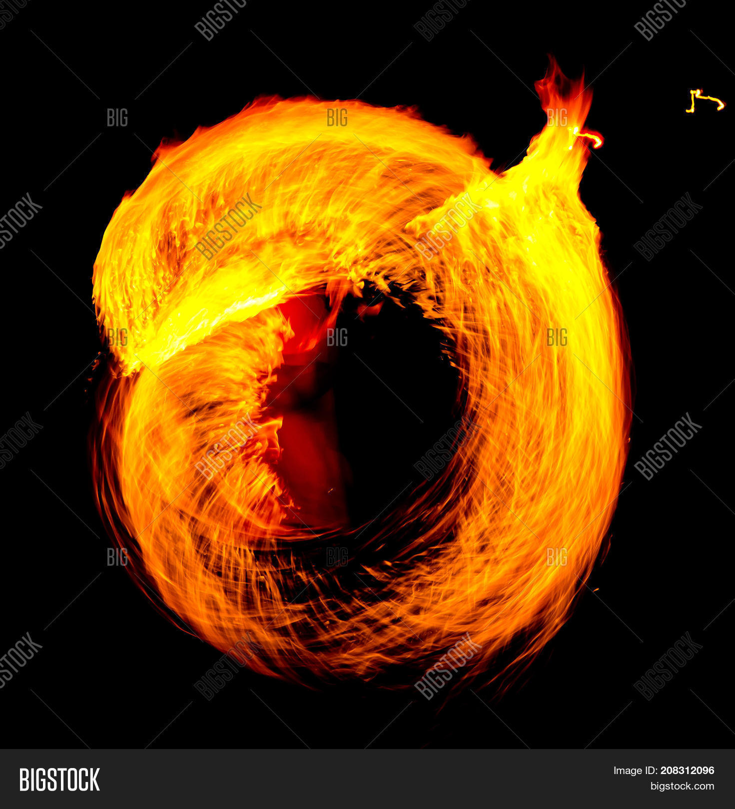 Flaming Trails Fiery Image & Photo (Free Trial) | Bigstock