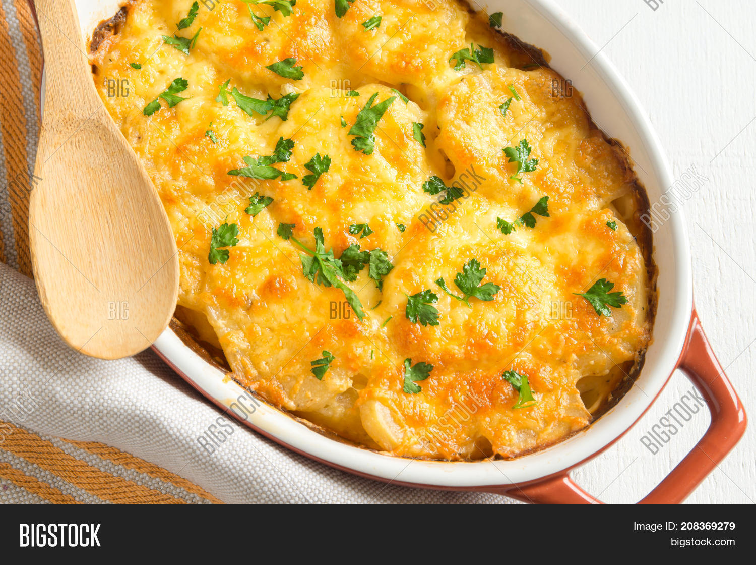 Potato Gratin Cheese Image & Photo (Free Trial) | Bigstock