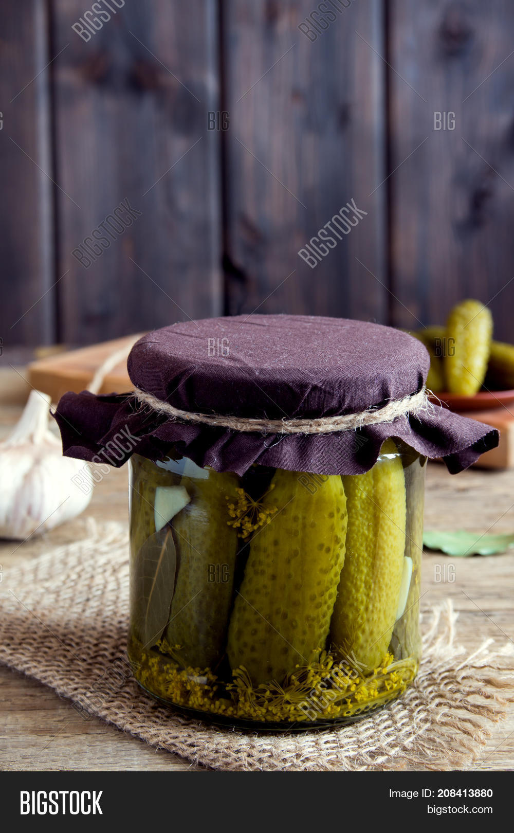 Pickled Gherkins Image & Photo (Free Trial) | Bigstock