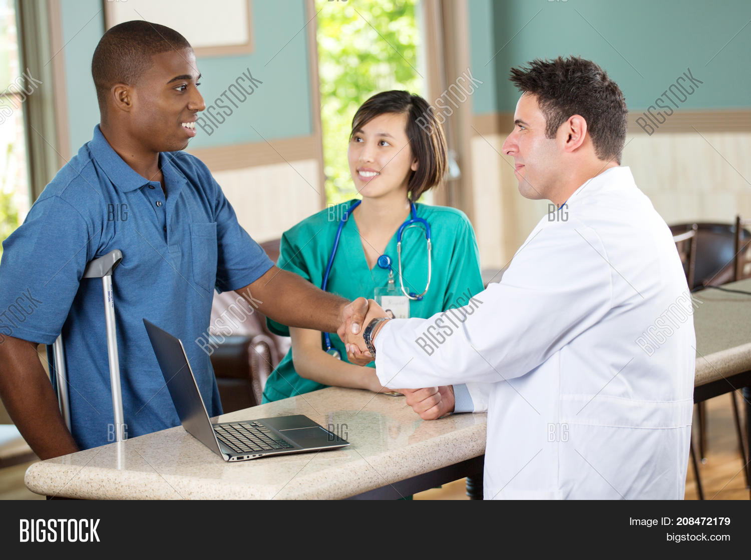 Medical Team Talking Image & Photo (Free Trial) | Bigstock