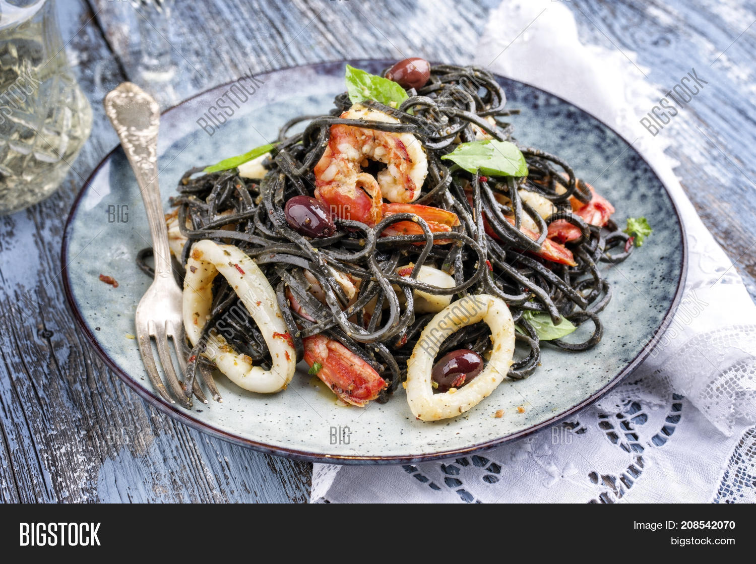 Italian Linguine Con Image & Photo (Free Trial) | Bigstock