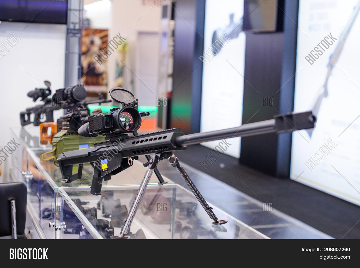 New Sniper Rifle Night Image & Photo (Free Trial) | Bigstock