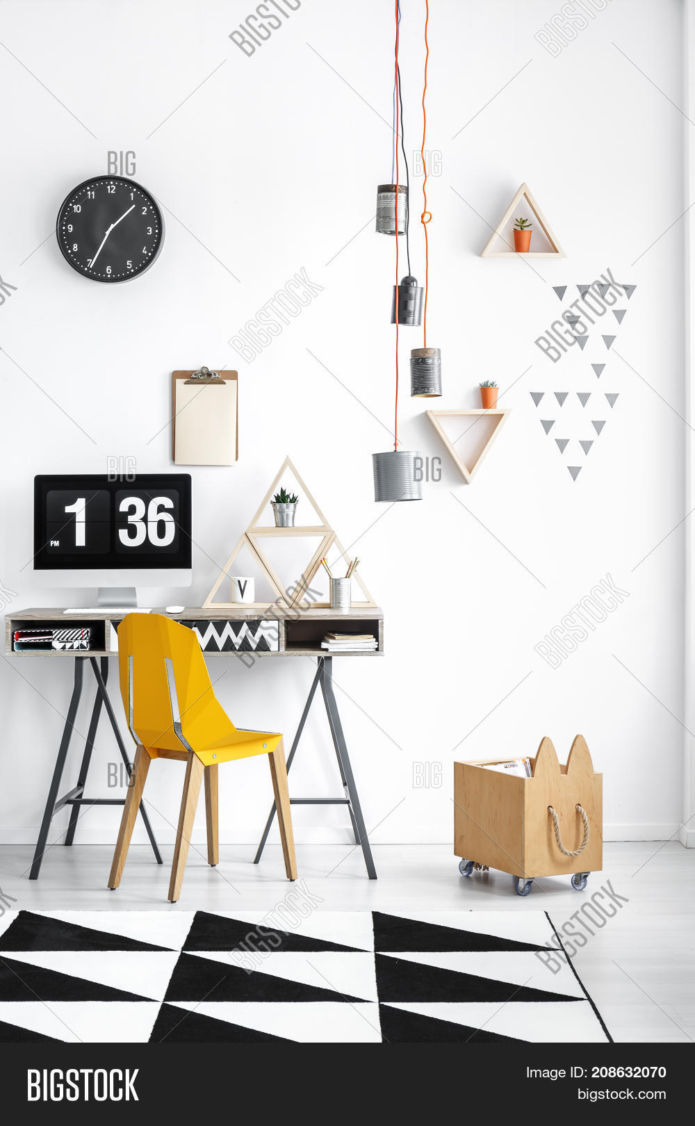 Home Office Wooden Box Image & Photo (Free Trial) | Bigstock