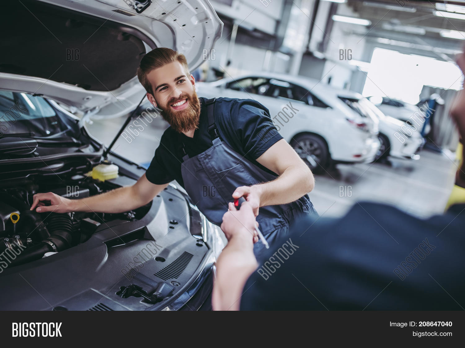 Handsome Auto Service Image & Photo (Free Trial) | Bigstock