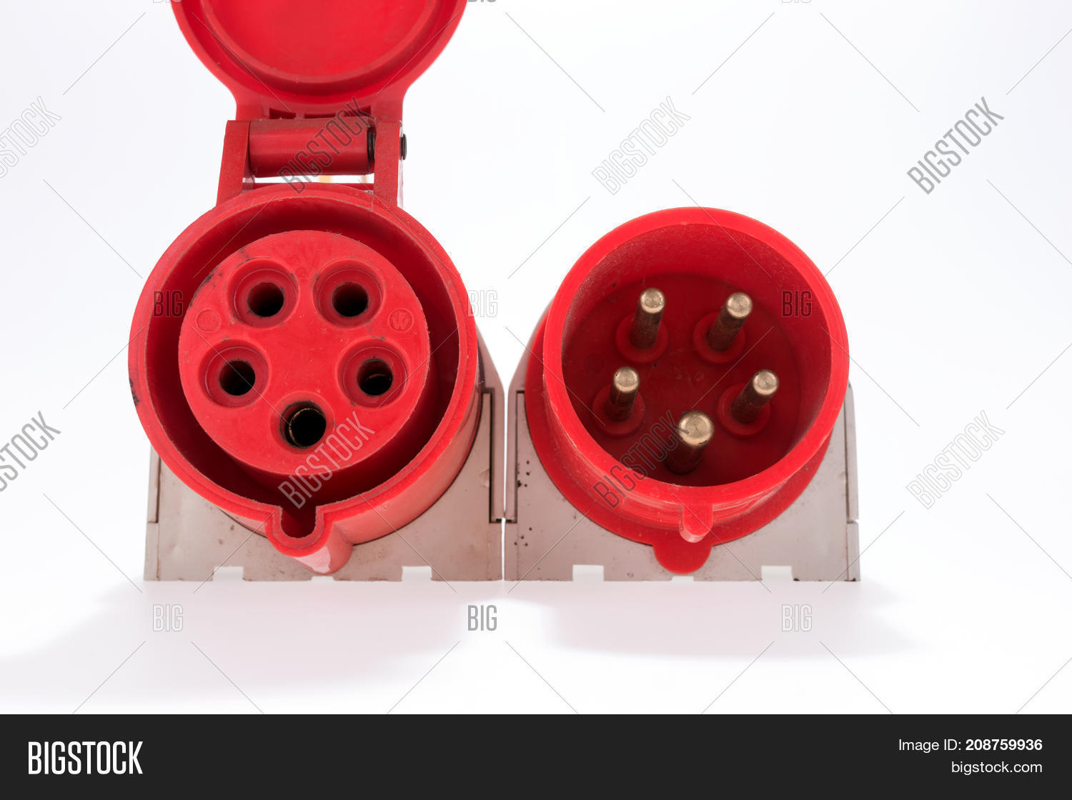 Red White Three-phase Image & Photo (Free Trial) | Bigstock