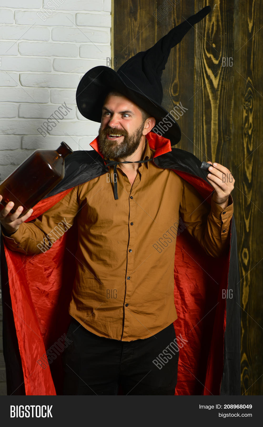 Halloween Man Magician Image & Photo (Free Trial) | Bigstock
