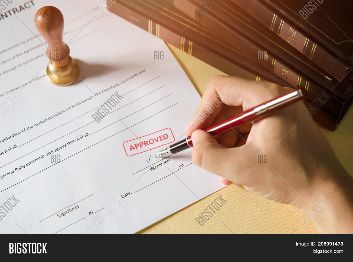 Notary Signing Image & Photo (Free Trial) | Bigstock