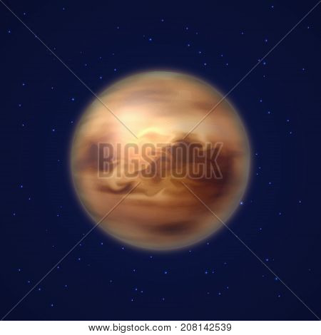 Planet Venus Vector & Photo (Free Trial) | Bigstock