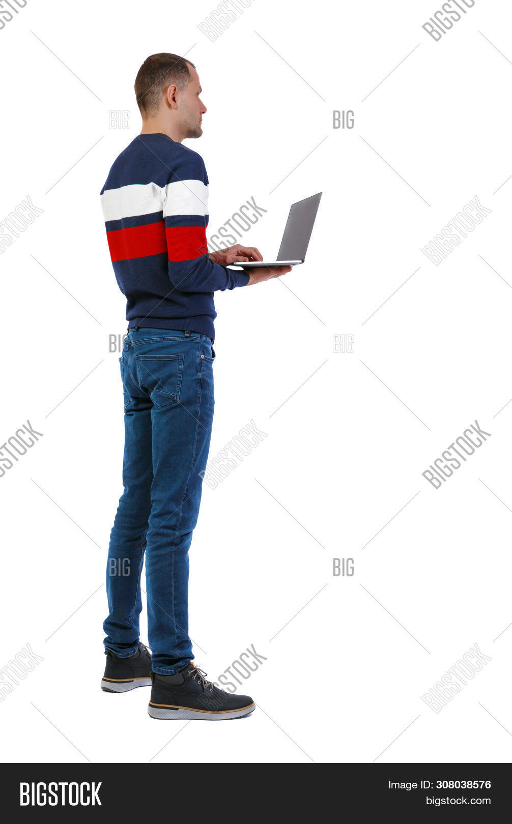 Back View Man Who Image & Photo (Free Trial) | Bigstock