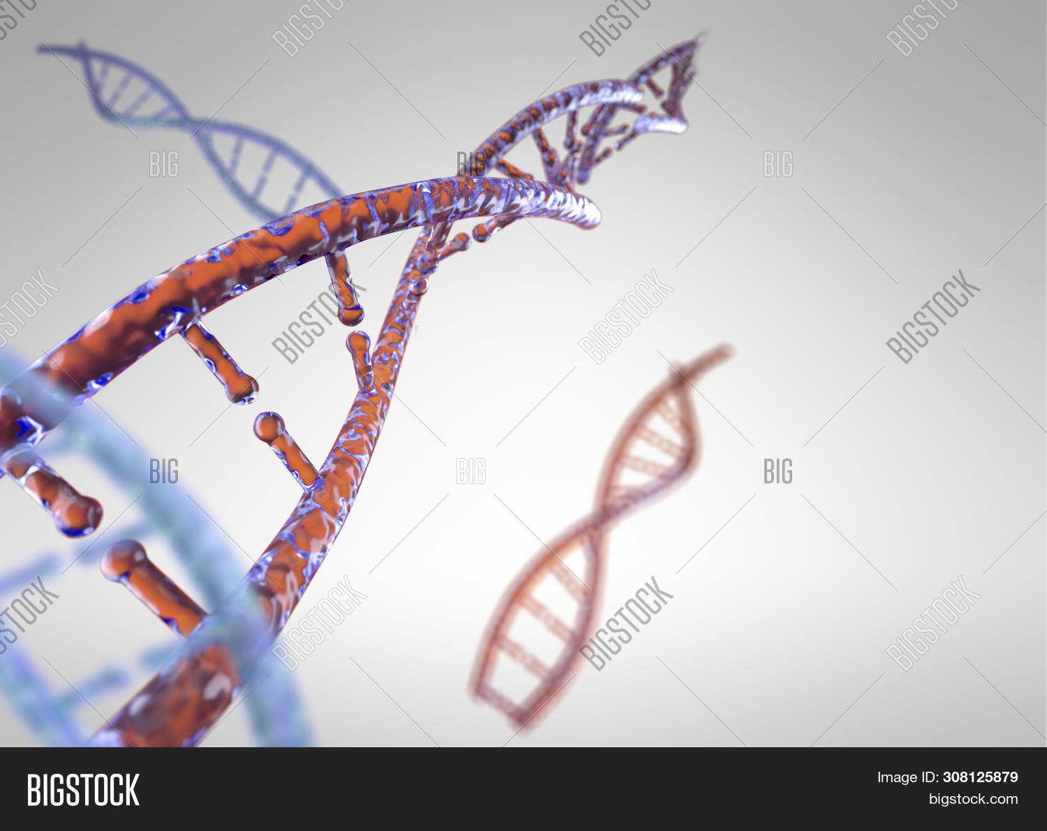3d Model Dna. 3d Image & Photo (Free Trial) | Bigstock
