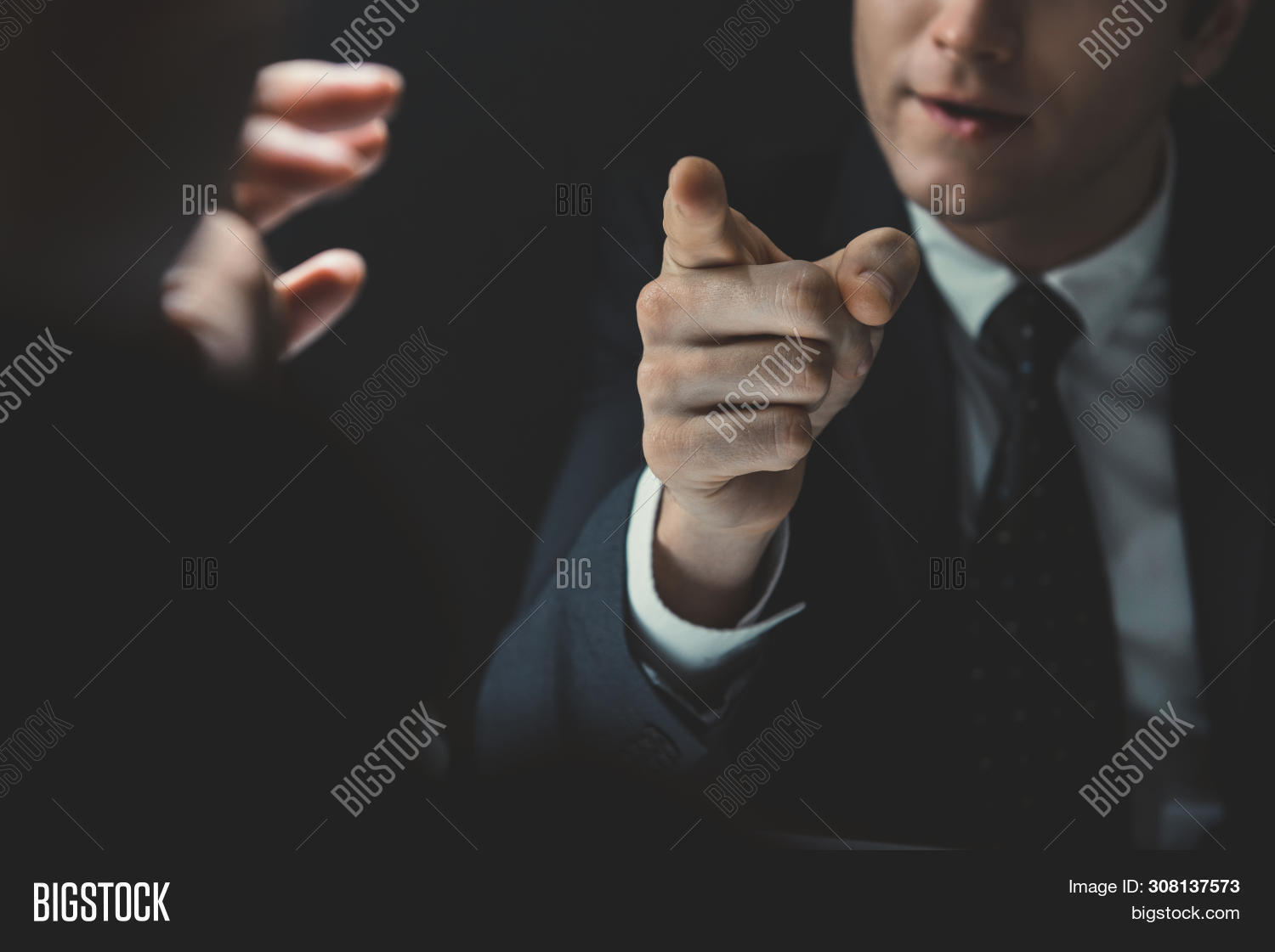 Angry Man Formal Image & Photo (Free Trial) | Bigstock