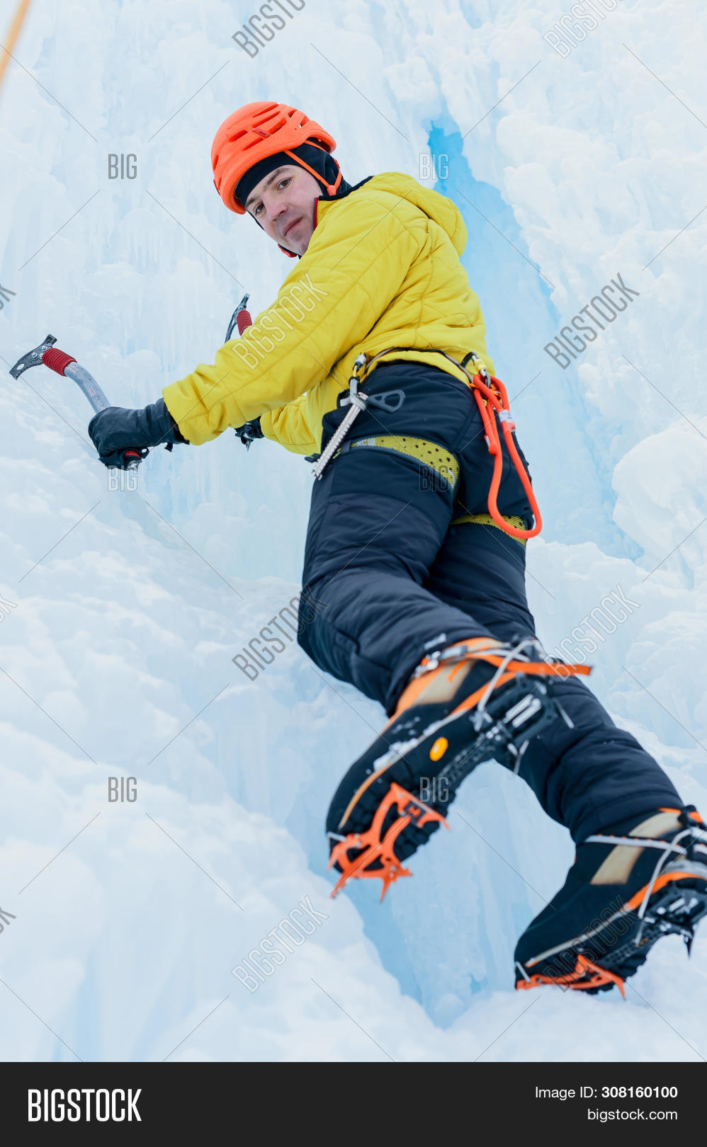 Athletic Alpinist Man Image & Photo (Free Trial) | Bigstock