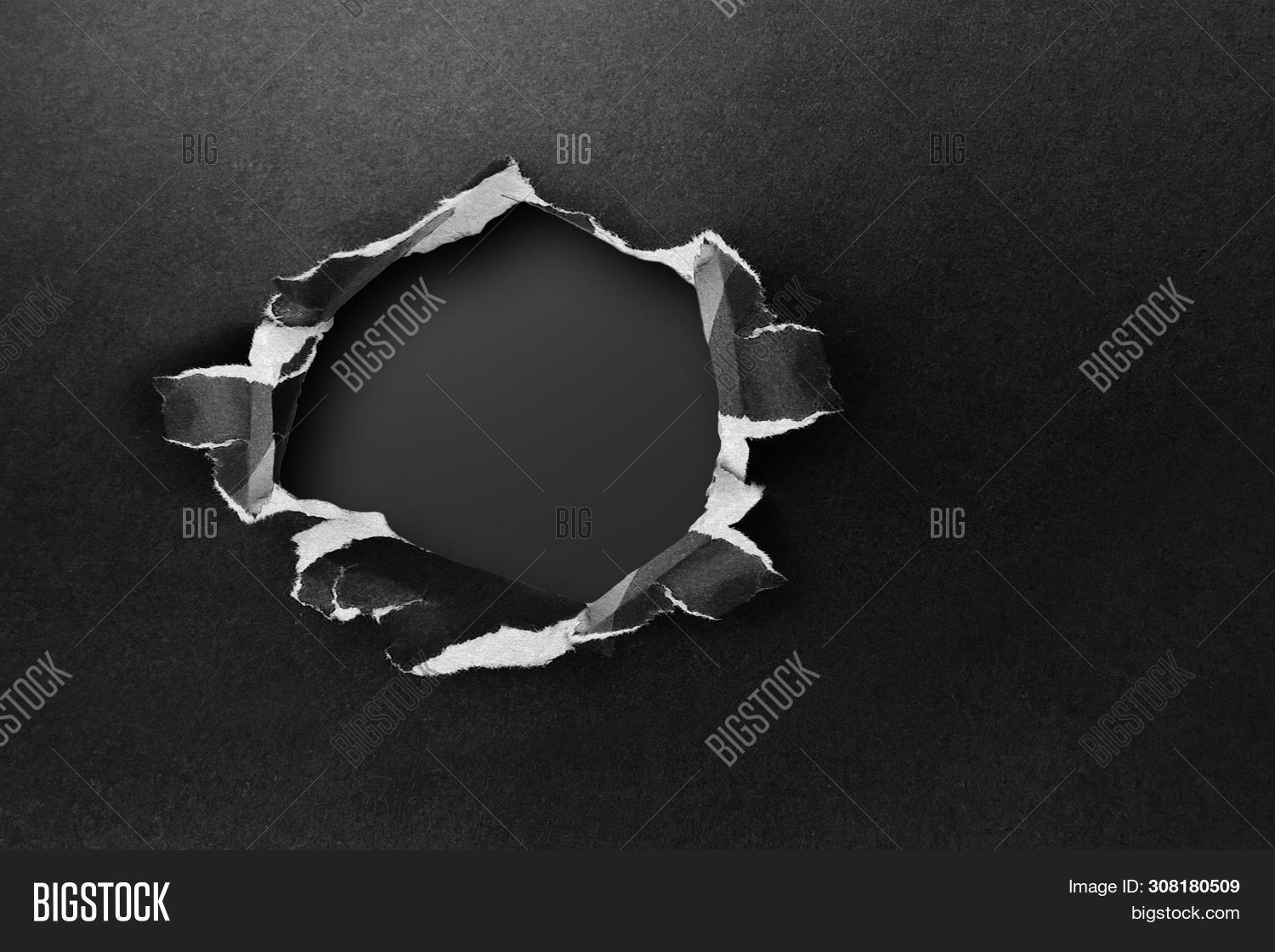 Torn Hole Sheet Paper Image & Photo (Free Trial) | Bigstock