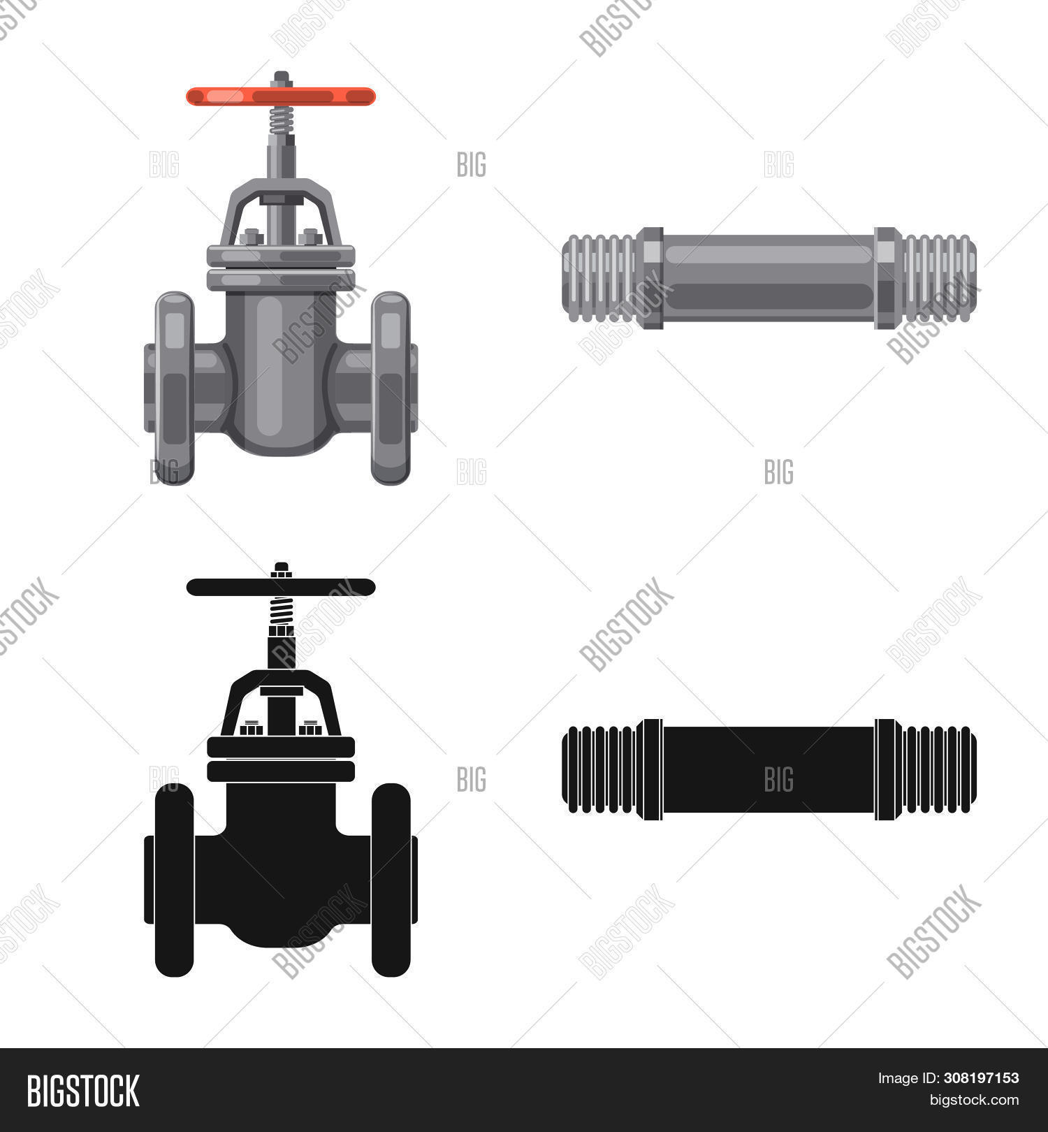 Bitmap Design Pipe Image & Photo (Free Trial) | Bigstock