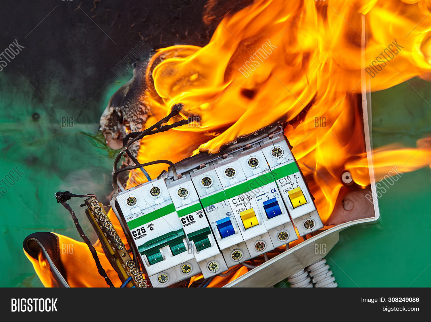 Bad Electrical Wiring Image & Photo (Free Trial) | Bigstock
