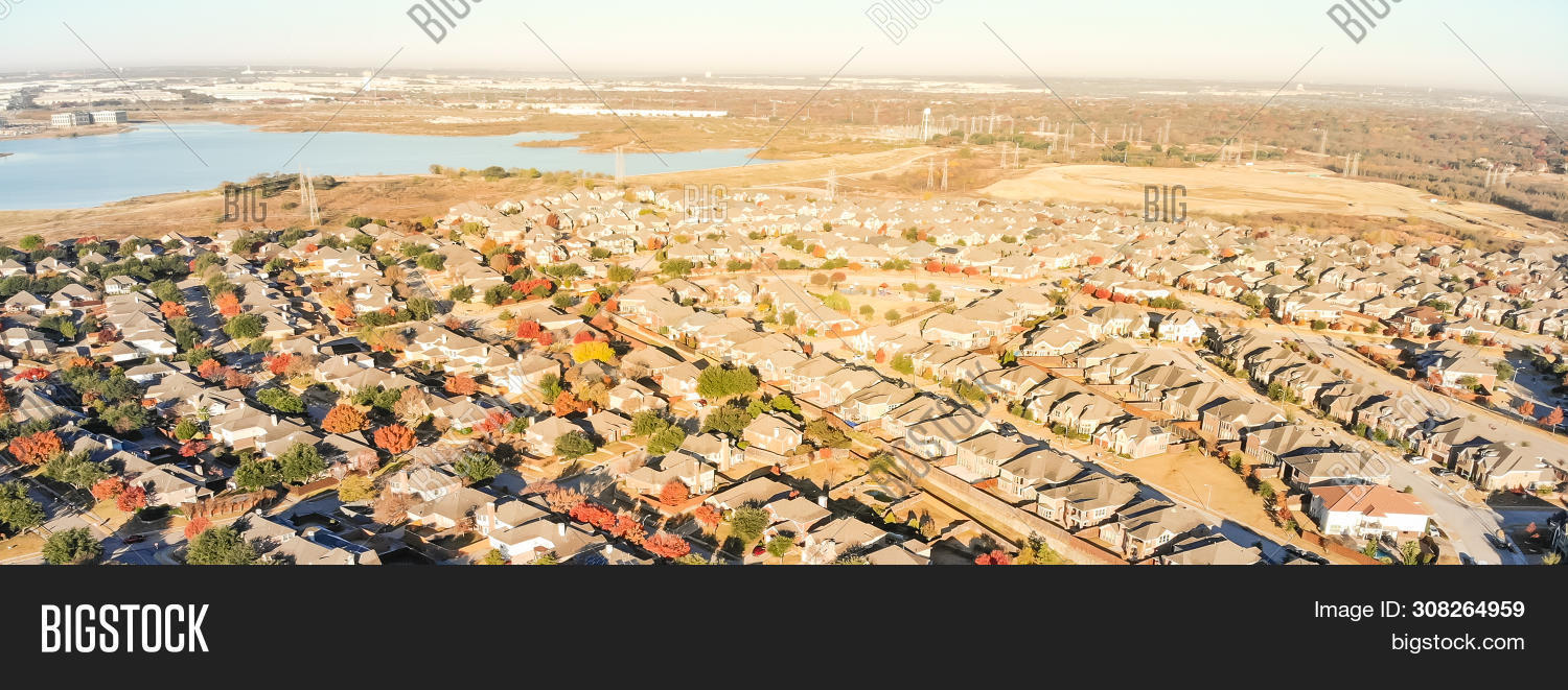 Aerial View Suburban Image & Photo (Free Trial) | Bigstock