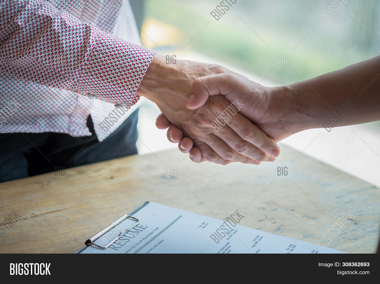 Handshake Success Job Image & Photo (Free Trial) | Bigstock