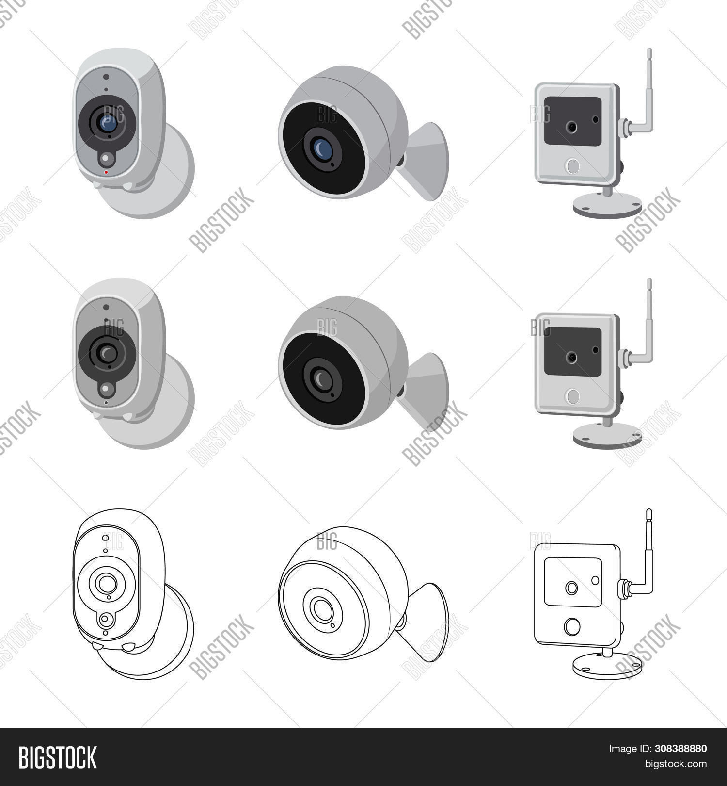 Bitmap Design Cctv Image & Photo (Free Trial) | Bigstock