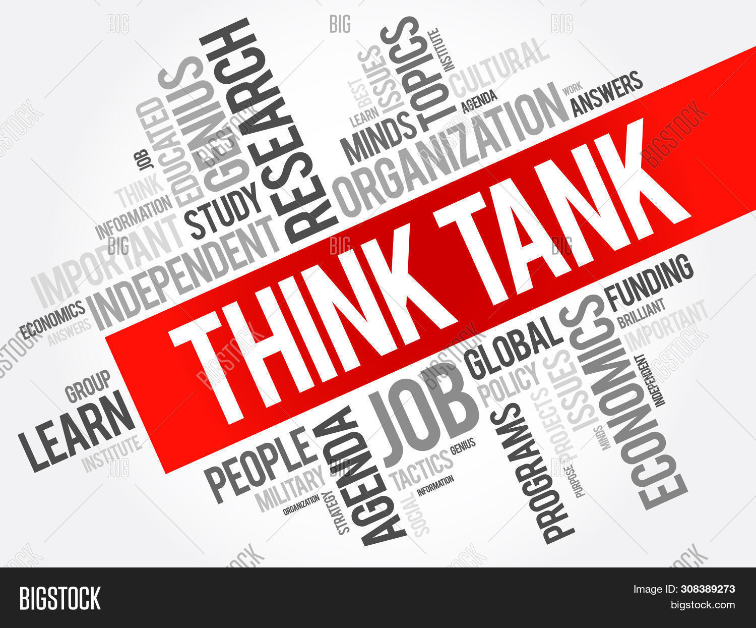 Think Tank Word Cloud Image & Photo (Free Trial) | Bigstock
