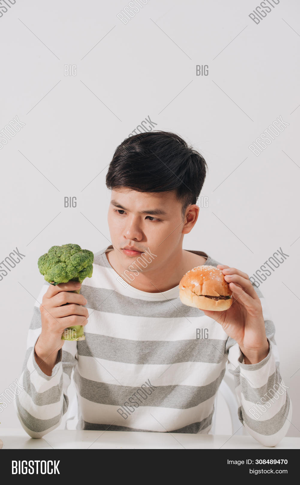 Man Having Hard Choice Image & Photo (Free Trial) | Bigstock